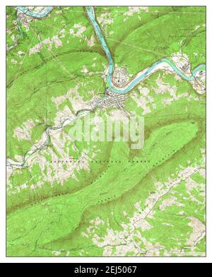 Narrows, Virginia, map 1965, 1:24000, United States of America by ...