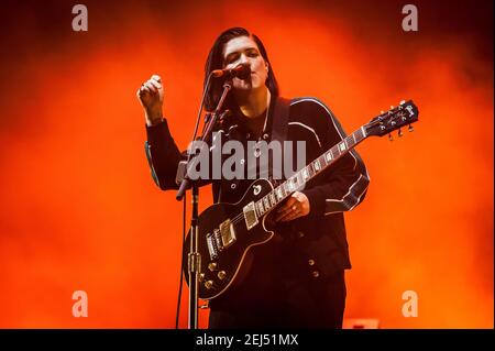 Romy Madley Croft of The XX performs live on stage at Bestival 2017 at ...