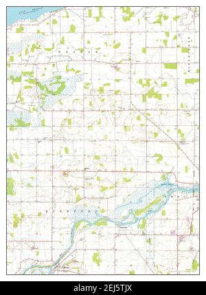 Eureka, Wisconsin, map 1961, 1:24000, United States of America by ...
