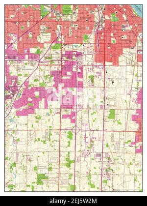 Greendale, Wisconsin, map 1958, 1:24000, United States of America by ...