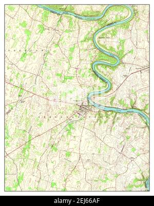 Shepherdstown, West Virginia, map 1953, 1:24000, United States of ...