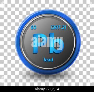 Lead Chemical Symbol Stock Vector Image & Art - Alamy