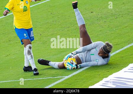 Brazil goalkeeper Barbara Stock Photo - Alamy