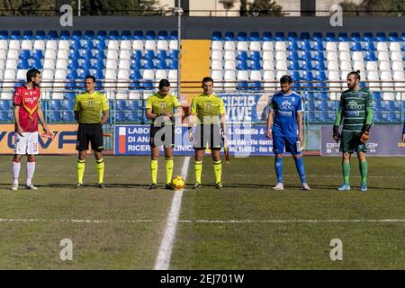 Pagani, Italy. 21st Feb, 2021. Serie C Championship - Marcello Torre ...