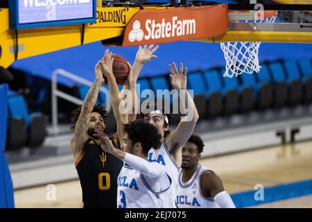 Arizona State guard Holland Woods (0) during the first half of an NCAA ...
