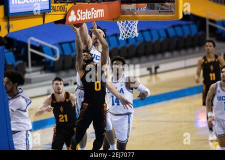 Arizona State guard Holland Woods (0) during the first half of an NCAA ...
