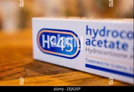 Hc45 hydrocortisone acetate cream to treat eczema dermatitis and skin ...