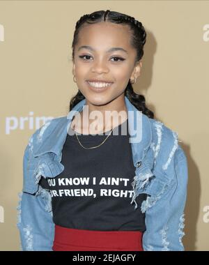 Milan Ray at the Amazon Studios Troop Zero Los Angeles Premiere held at ...