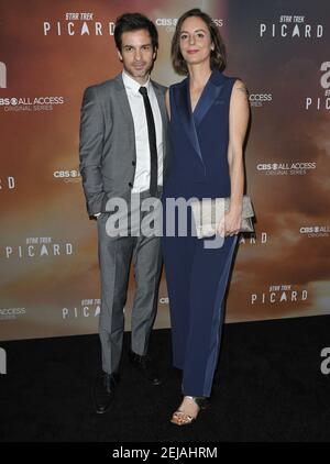 Santiago Cabrera and Anna Marcea at CBS All Access' "Star Trek: Picard ...