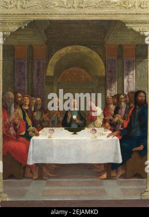 The National Museum. Jesus and the Apostles at the Last Supper on ...