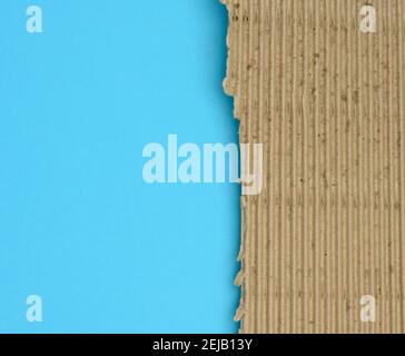 Corrugated cardboard edges texture as an Industrial background Stock ...