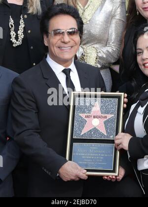 Singer Andy Madadian (Andranik Madadian) Honored with a Star On The ...