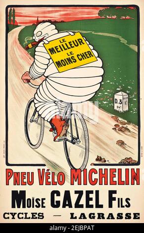 Pneu Vélo Michelin. Museum: PRIVATE COLLECTION. Author: O'Galop (Marius ...