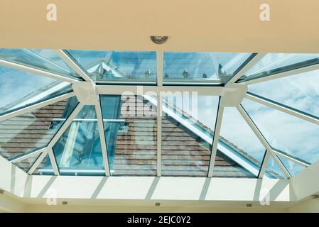 Photos of a modern and stylish double glazed conservatory on a ...