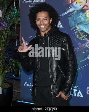 Shangela aka Darius Jeremy Pierce arrives at the Cirque Du Soleil VOLTA ...
