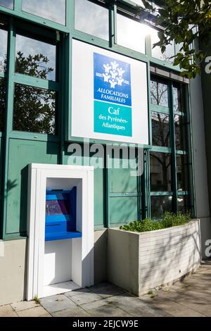 Caisse d'Allocations Familiales or CAF des Pyrenees-Atlantiques. The ...