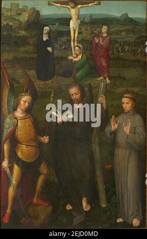 The Crucifixion. Museum: Szepmuveszeti Muzeum, Budapest. Author: PIETER BRUEGHEL THE YOUNGER ...