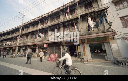 street scene, Shanghai, china, 2005 Stock Photo - Alamy