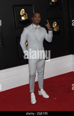 Kirk Franklin arrives at the 62nd Annual Grammy Awards red carpet held ...