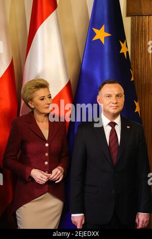 President Duda and First Lady Agata Kornhauser-Duda received Bulgarian ...