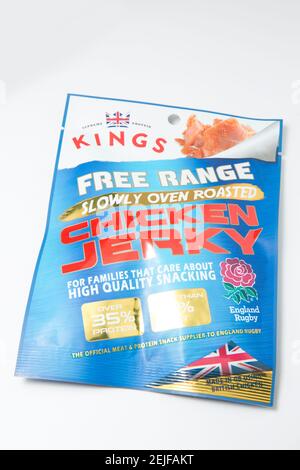 KIngs chicken jerky made from free range British chickens. White ...