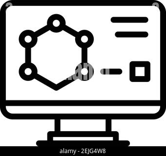 Mobile redesign icon. Outline mobile redesign vector icon color flat ...