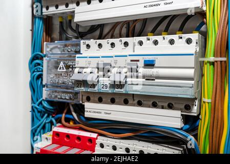 Single phase fuses in OFF position and residual current protection in ...