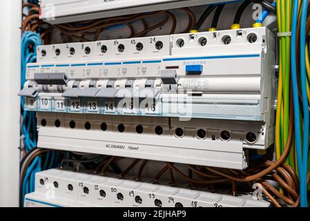 Single phase fuses in OFF position and residual current protection in ...