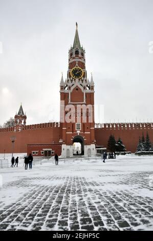 Moscow Kremlin, winter time Stock Photo - Alamy