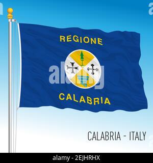 Emblem of Calabria, province of Italy. Vector illustration Stock Vector ...