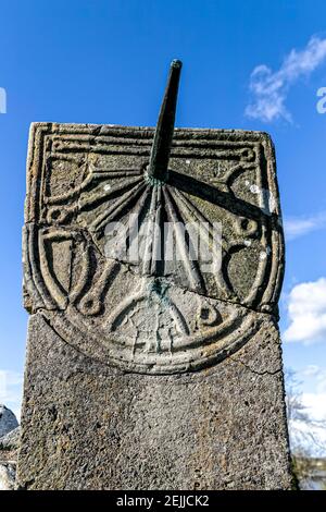 Mahee Island, Northern Ireland. 2nd May, 2016. Nendrum Monastery was a ...