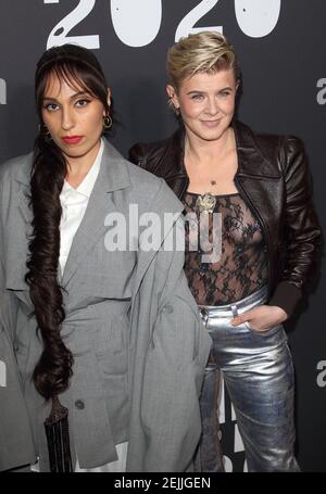 Robyn and guest attend the NME Awards 2020 at O2 Academy Brixton in ...