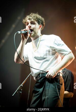 Tom Grennan performs at the Isle of Wight Festival 2026 - Seaclose Park ...