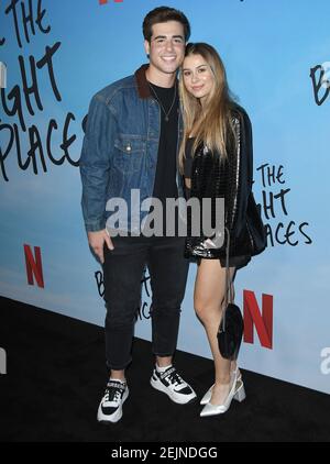 (L-R) Adi Fishman and Emily Alexander at the Netflix’s ALL THE BRIGHT ...