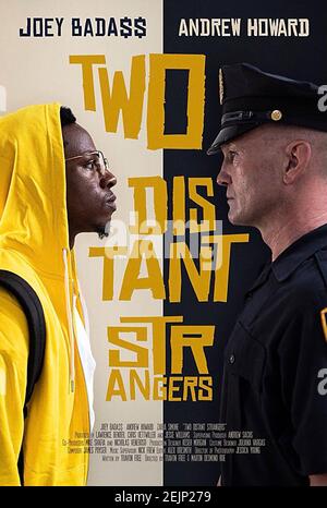 TWO DISTANT STRANGERS, from left: Joey Bada$$ aka Joey Badass, Andrew ...