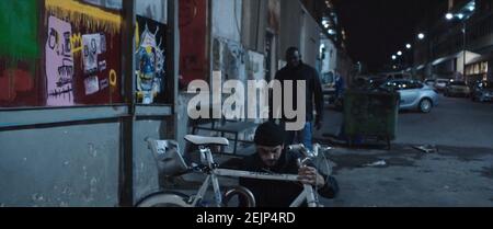 WHITE EYE, (aka AYN LEVANA), poster, from left: illustrations of Daniel ...