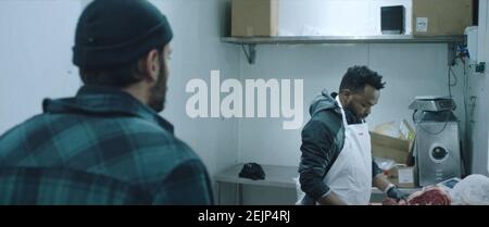 WHITE EYE, (aka AYN LEVANA), poster, from left: illustrations of Daniel ...