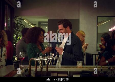 BEHIND HER EYES, from left: Tom Bateman, Eve Hewson, (Season 1, ep. 101 ...