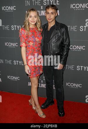 Tilly Keeper and Shaheen Jafargholi attend the Jacqueline Jossa x In ...