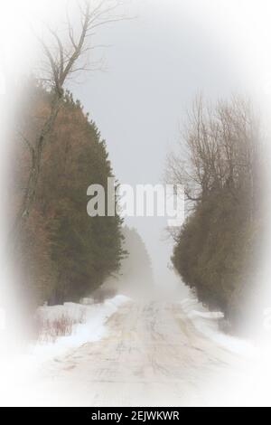 Back country road on the Canadian prairies in fall Stock Photo - Alamy