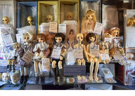 Comic book shop selling manga comics, Shibuya district, Tokyo, Japan ...