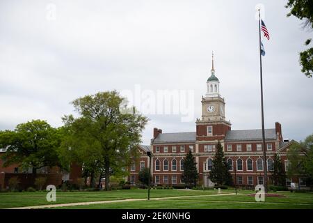 Howard University, Founders Library, Washington, DC. photo ca. 1970s ...