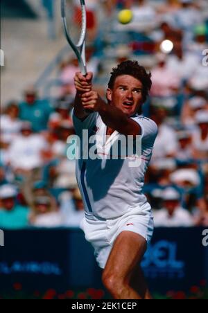 The American tennis player Jimmy Connors, attending the men's singles ...