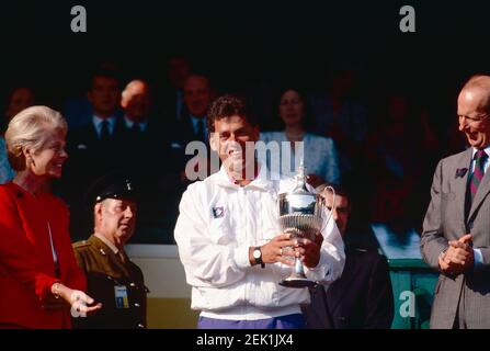 American tennis player Tim Gullikson, US Open 1996 Stock Photo - Alamy