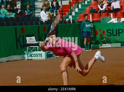Australian tennis player Nicole Bradtke Provis, 1980s Stock Photo - Alamy