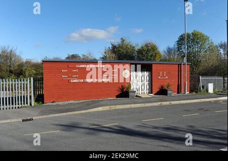 The Llandeilo Station hub, a community eco building at Llandeilo ...