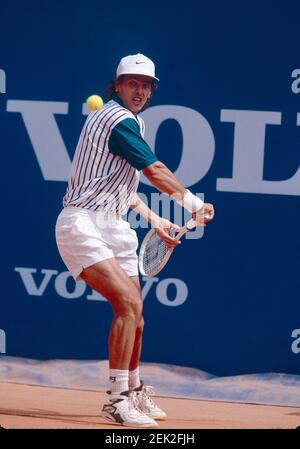 French tennis player Cedric Pioline, US Open 1993 Stock Photo - Alamy