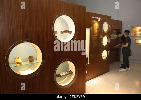 An aerial view of Chinese Zhusuan Museum, which is the largest of the ...