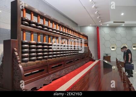 An aerial view of Chinese Zhusuan Museum, which is the largest of the ...