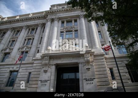 City Hall Wilson Building, Washington D.C Stock Photo - Alamy